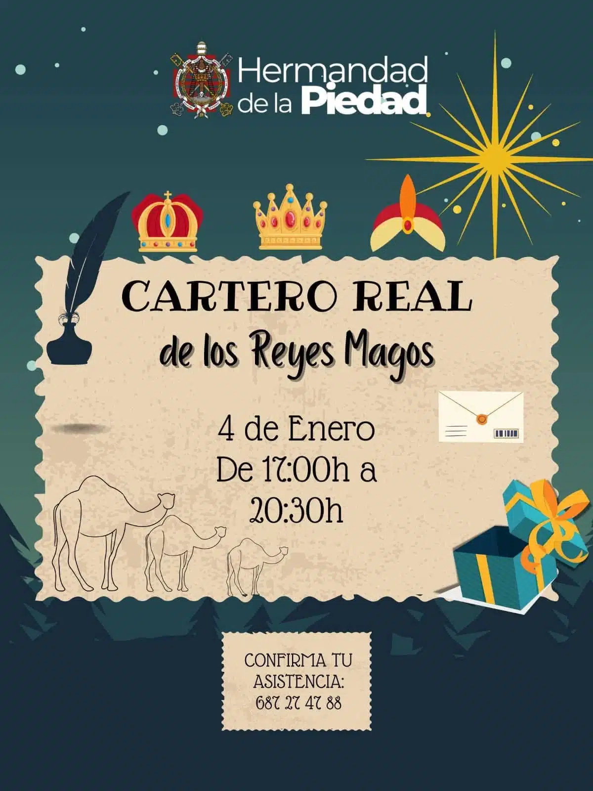 ¡La magia del Cartero Real de los Reyes Magos llega a Jerez! | Semana Santa 2025